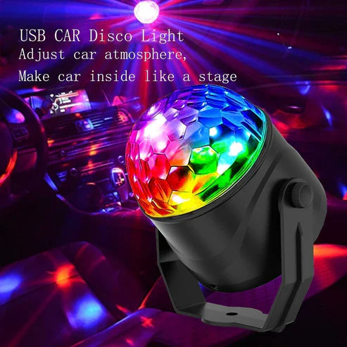 Colorful Rotating Magic Disco Ball Light – The wonderhub